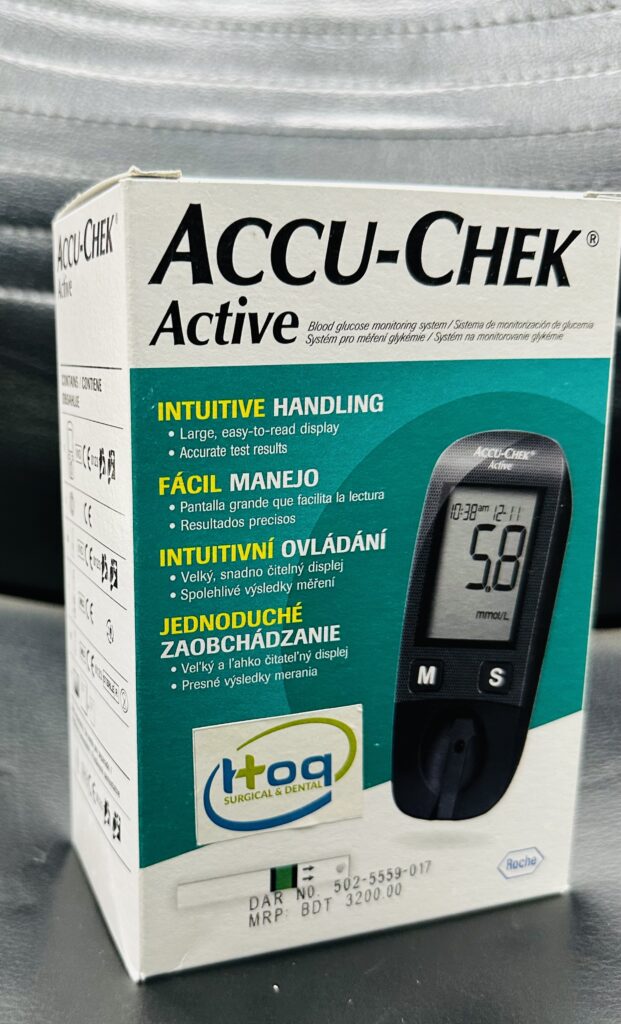 Accu Check Active Blood Glucose Monitor - Hoq Surgical & Dental