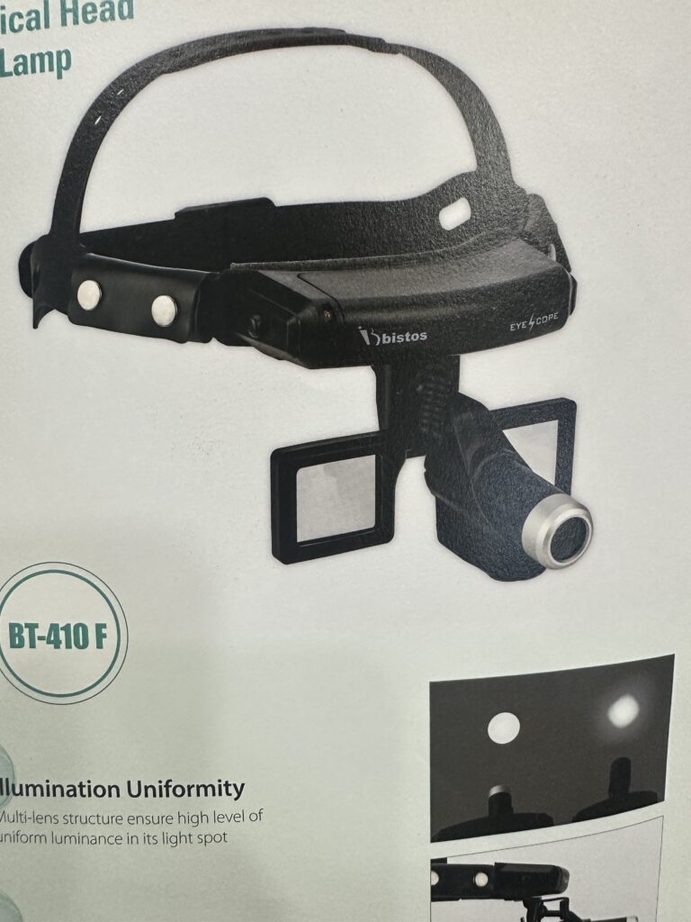 Bistos Eye Scope Medical Headlamp - Hoq Surgical & Dental